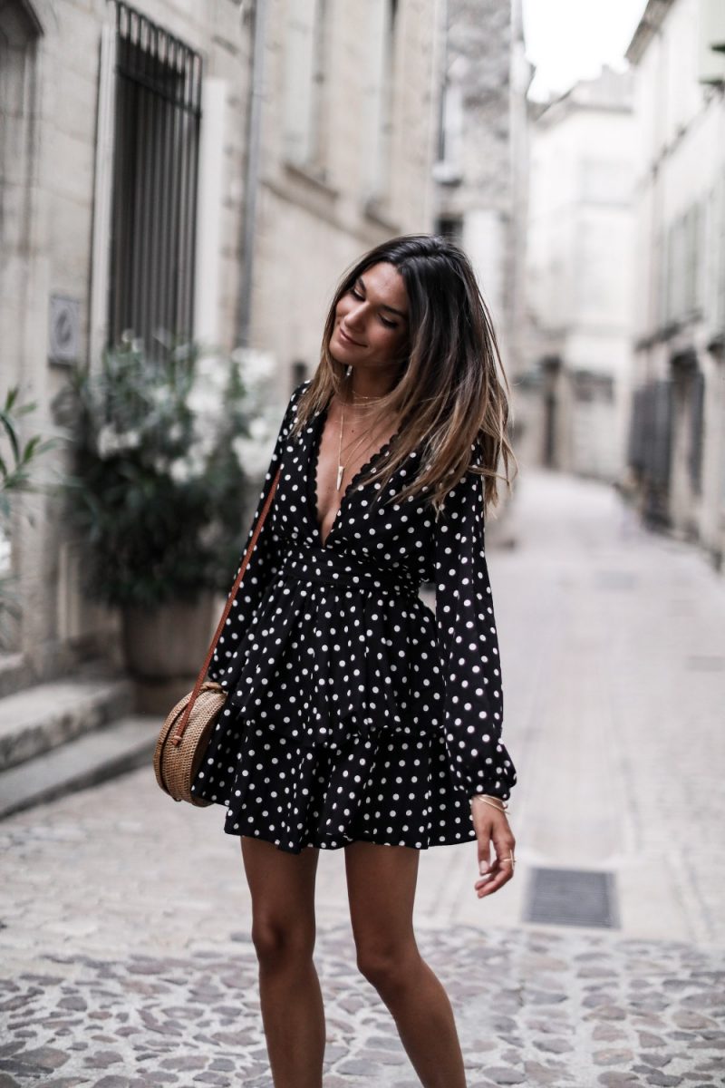 Petite robe à pois | JUNE Sixty-Five - Blog Mode