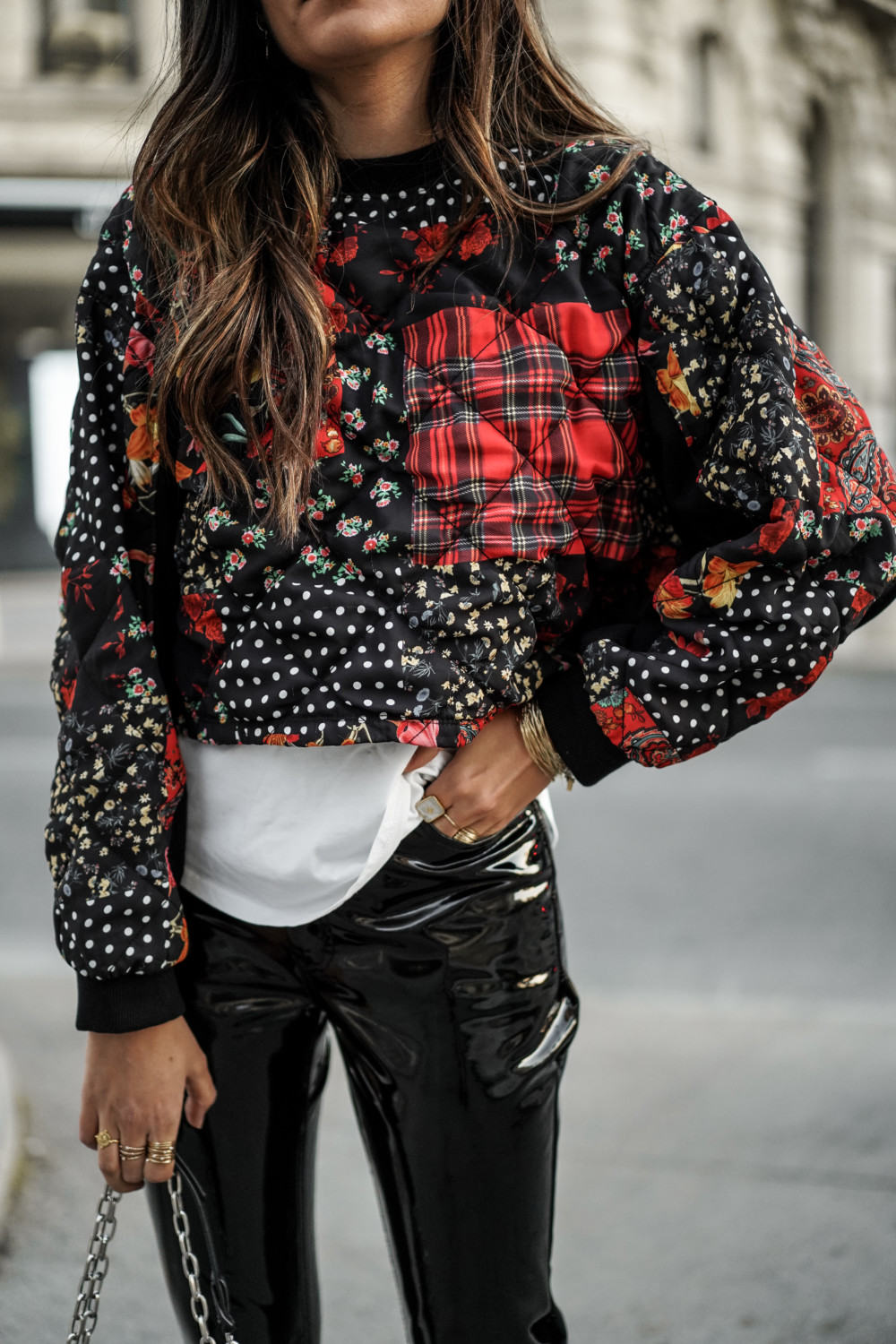 Sweat patchwork | Junesixtyfive